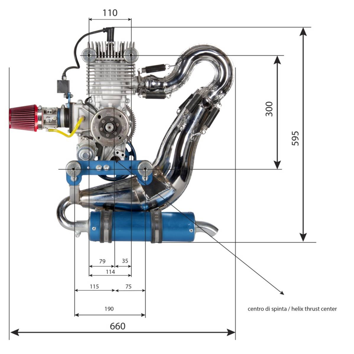 Moteur SIMONINI Mini 2 Plus