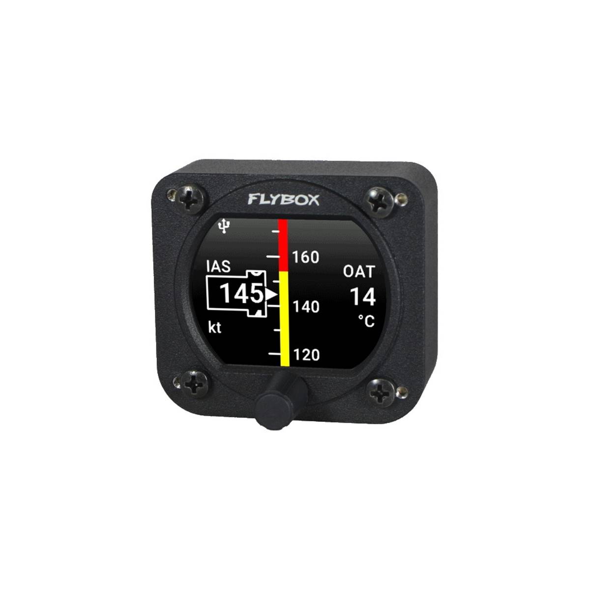 Anémomètre + t° d'air Ø57 mm - OMNIA | Boutique Aéronautique ULM ...