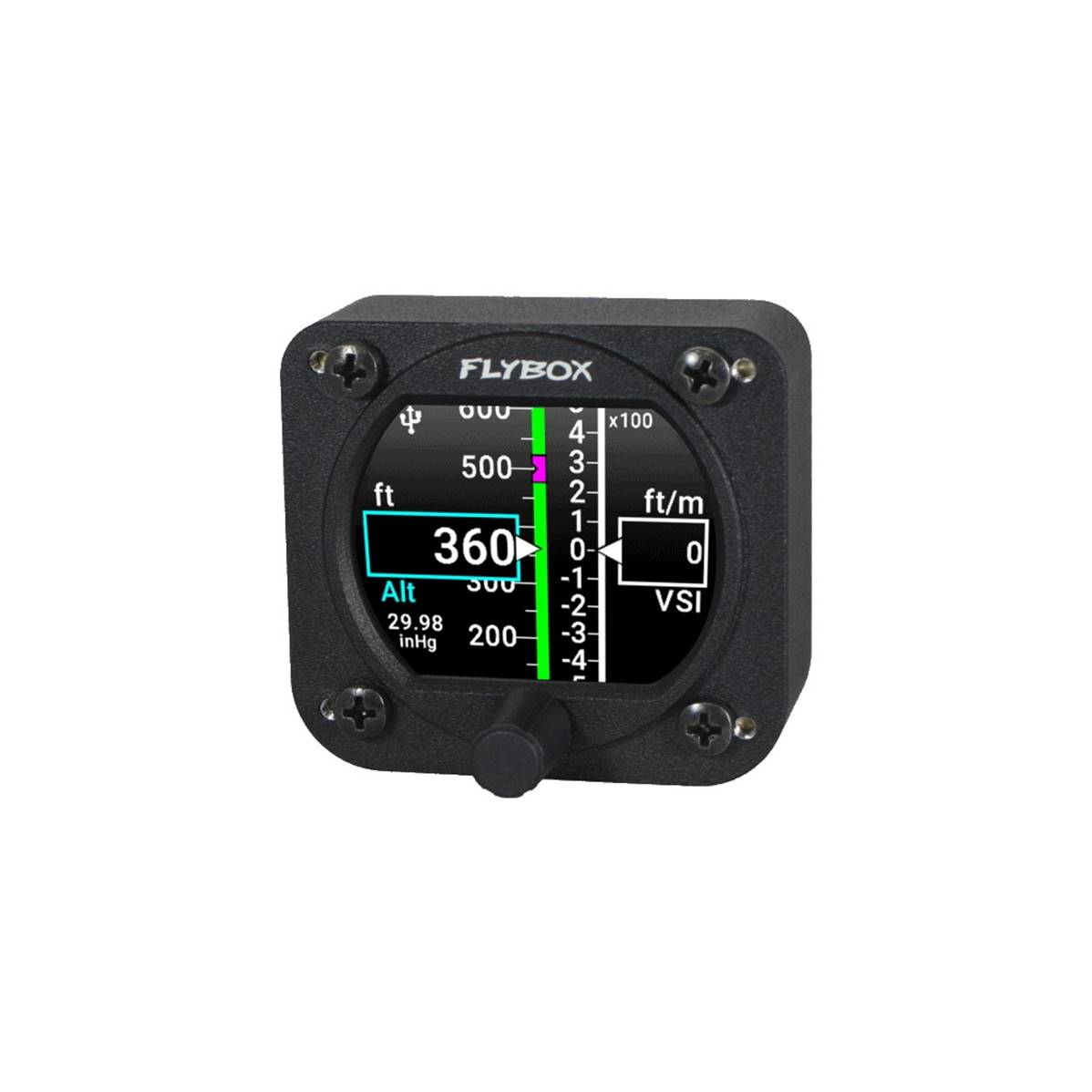 Altimètre & Variomètre Ø57mm - OMNIA | Boutique Aéronautique ULM ...