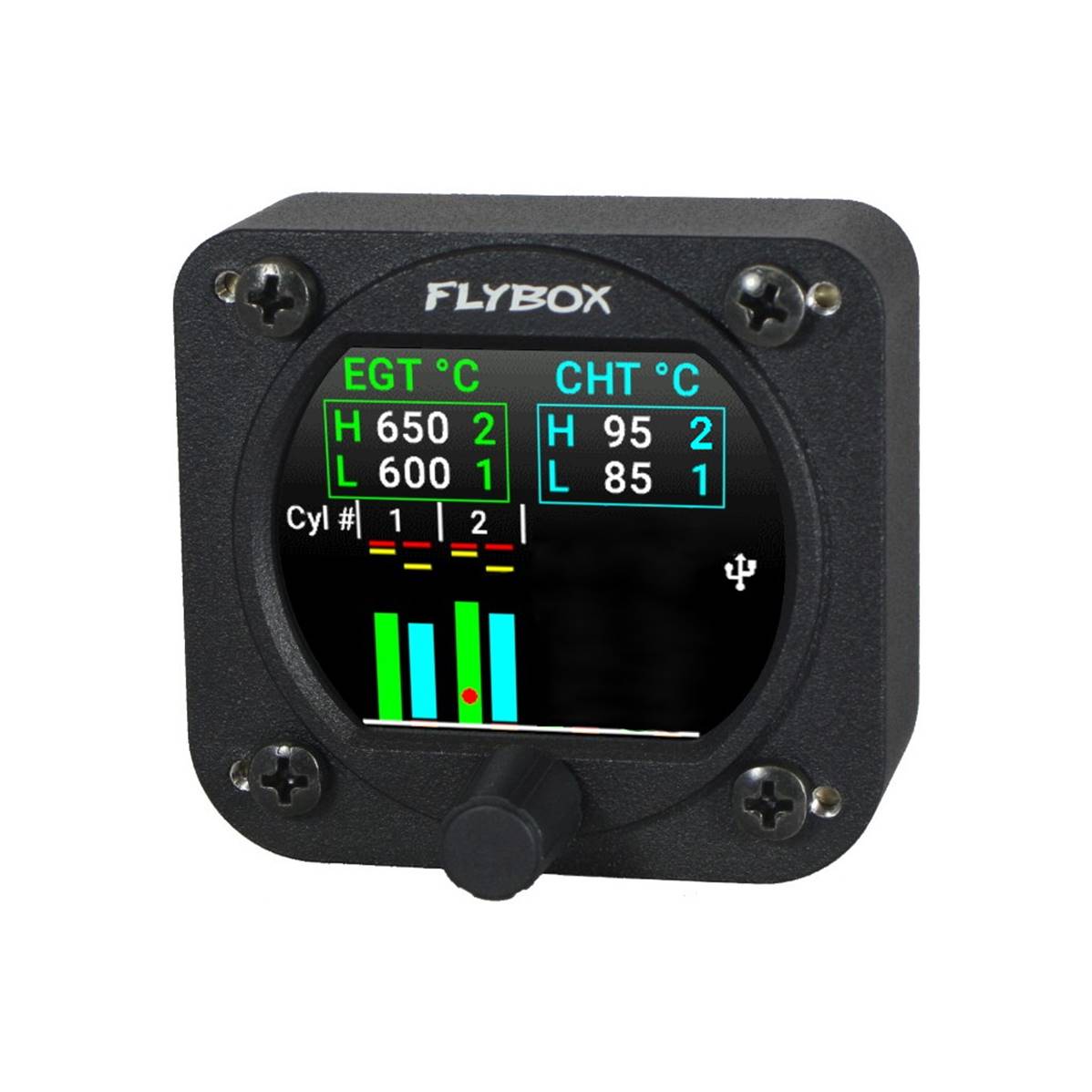 Double CHT/EGT OMNIA - Instruments moteur | Boutique Aéronautique ULM ...